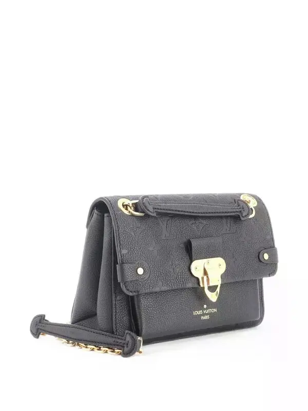 LOUIS VUITTON Vavin Handbag Monogram Empreinte Leather Bb Crossbody Bag - Black