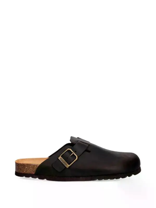 DR. SCHOLL'S SHOES Olivier Buckle-fastening Mules - Brown