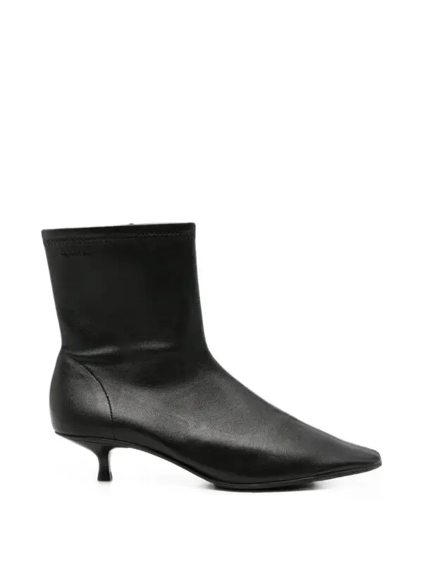 Calvin Klein Pointed-toe Kitten-heel Boots