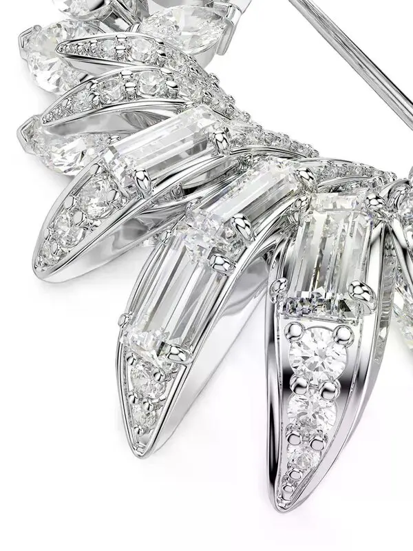 SWAROVSKI Mesmera Crystal-embellished Wreath Brooch