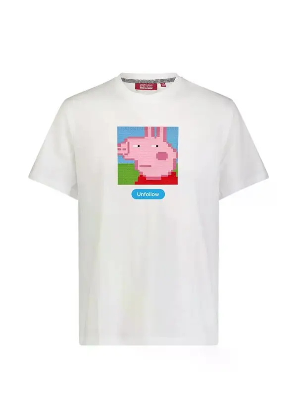 MOSTLY HEARD RARELY SEEN 8-BIT Pig-print T-shirt