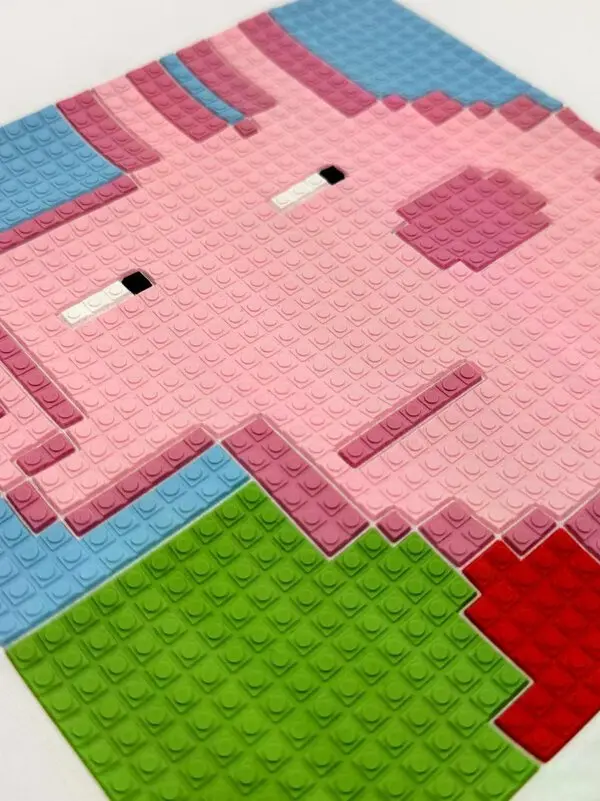 MOSTLY HEARD RARELY SEEN 8-BIT Pig-print T-shirt