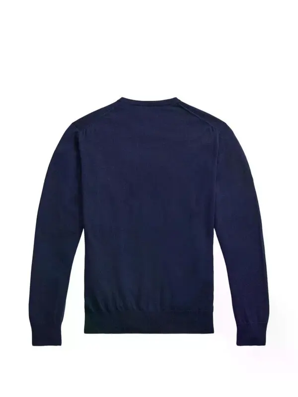 Polo Ralph Lauren Logo-embroidered Wool Sweater