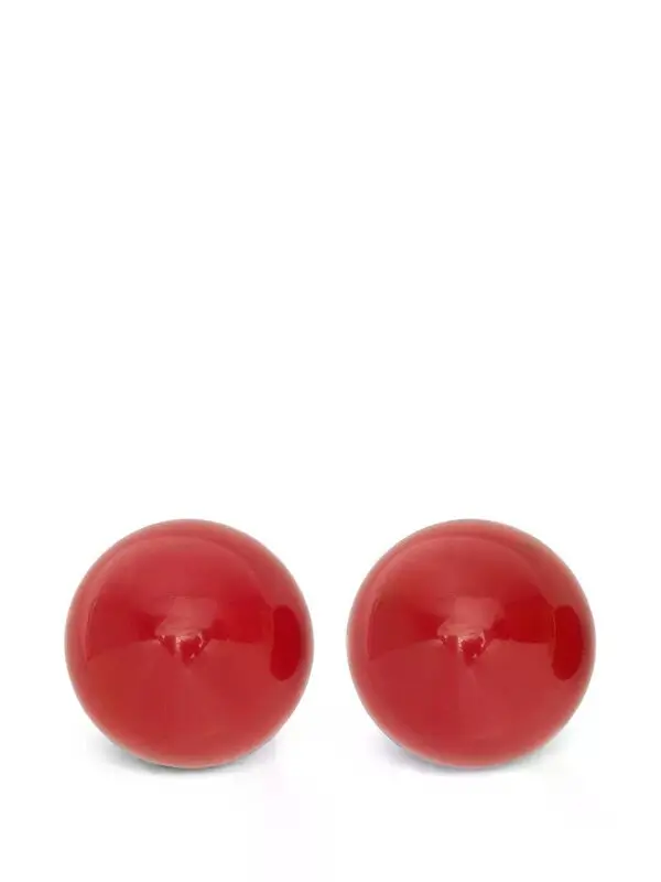 Carolina Herrera Ball Earrings - Gold