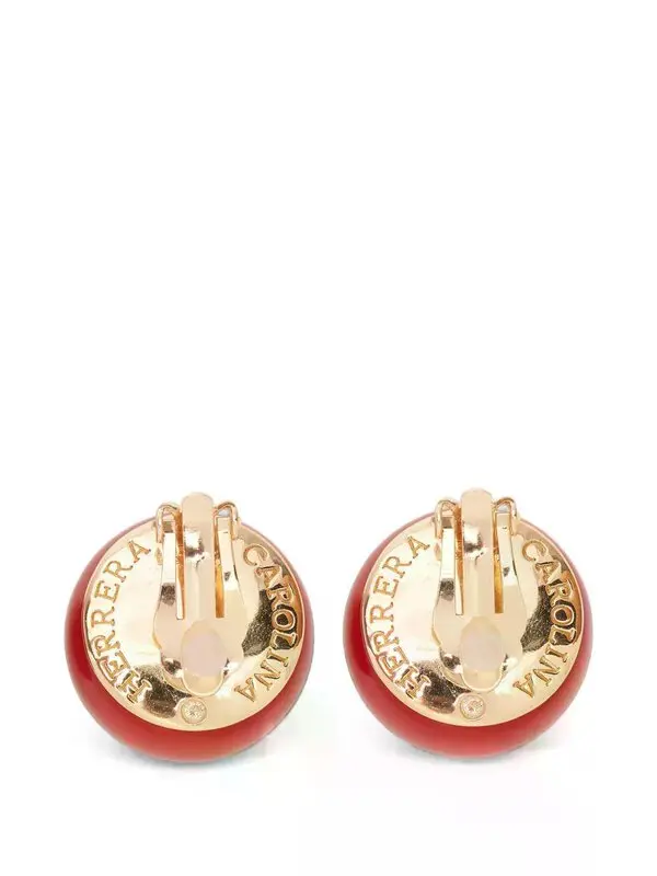 Carolina Herrera Ball Earrings