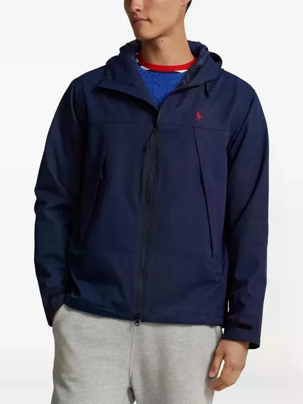 Polo Ralph Lauren Hooded Logo-embroidered Jacket
