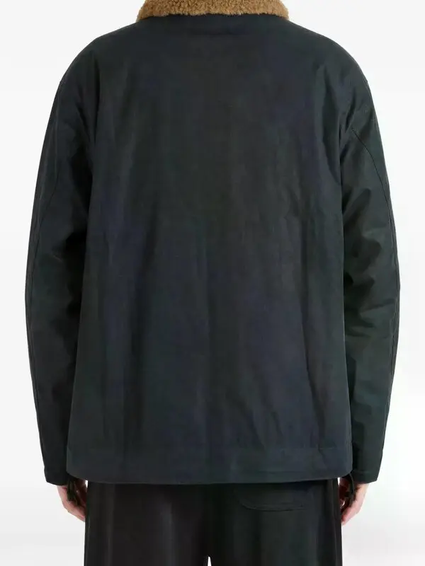 Barbour Macklow Waxed Jacket - Blue