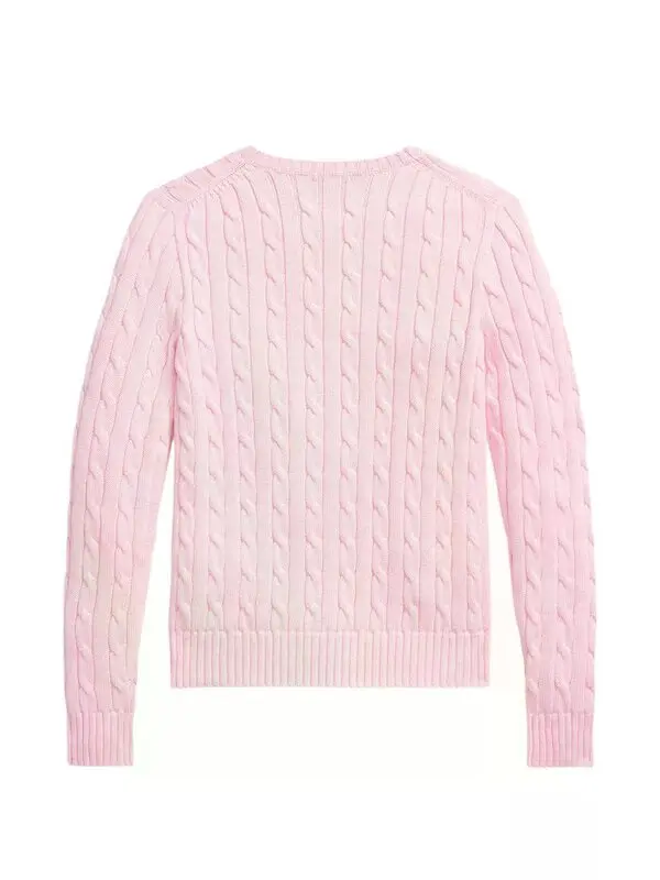 Polo Ralph Lauren Cable-knit Cotton Sweater - Pink