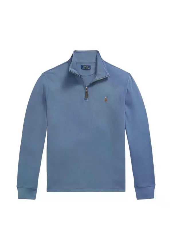 Polo Ralph Lauren Quarter-zip Embroidered-logo Sweater