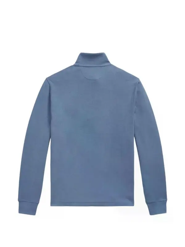 Polo Ralph Lauren Quarter-zip Embroidered-logo Sweater
