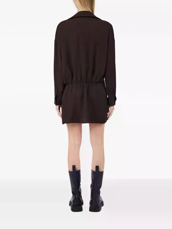 Liu Jo Gold-tone Hardware V-neck Dress