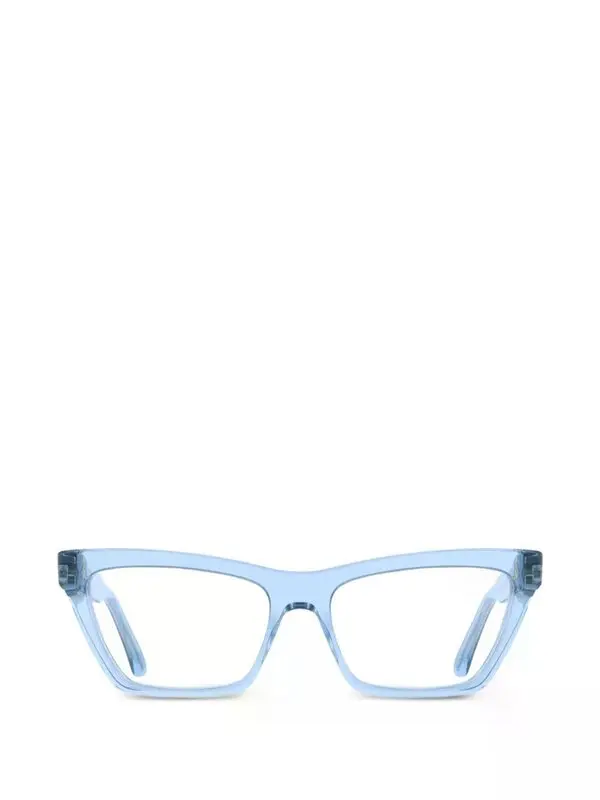 FERRAGAMO Gancini Transparent Cat-eye Glasses