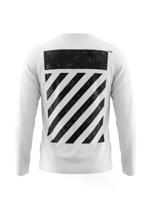 Off-White L/ab Diagonal Long-sleeve T-shirt