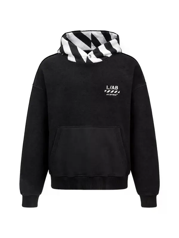 Off-White Reverse Logo-print Hoodie