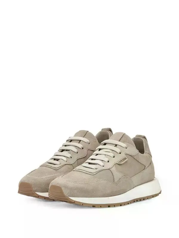 LOTTUSSE Andie Panelled Leather Sneakers