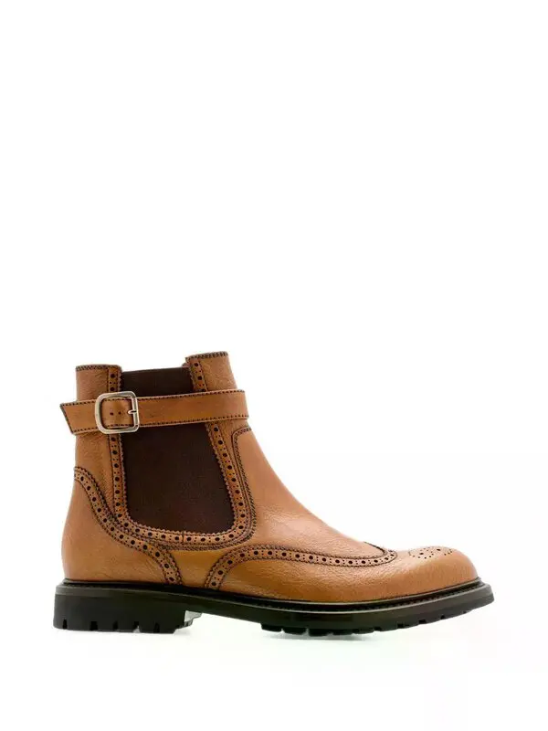 LOTTUSSE Walton Brogue-detail Ankle Boots
