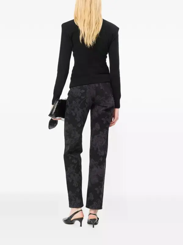 ROTATE BY BIRGER CHRISTENSEN Logo-patch Polo Shirt