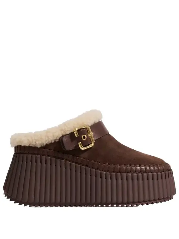 Chloé Nama Wedge Sabot