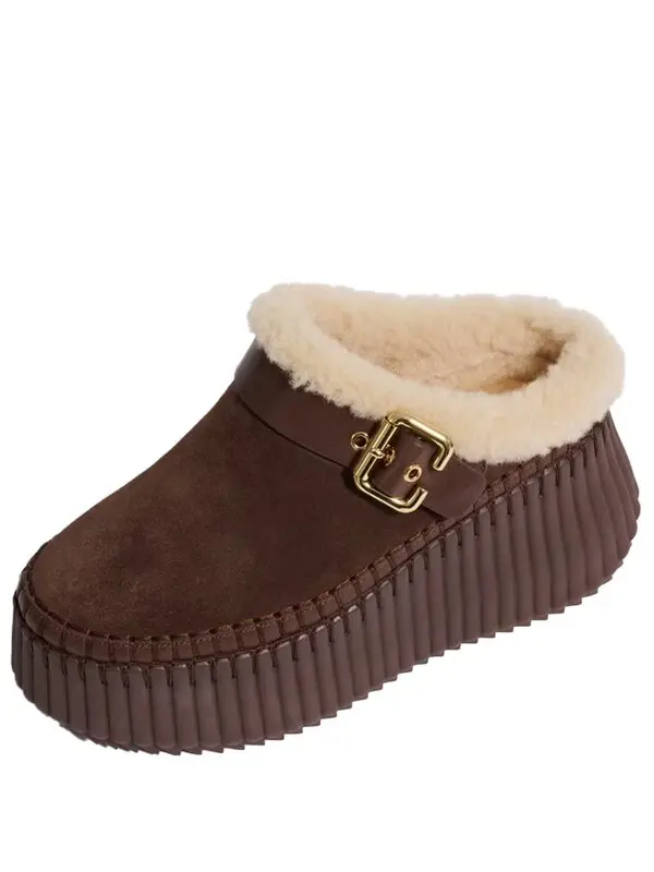 Chloé Nama Wedge Sabot