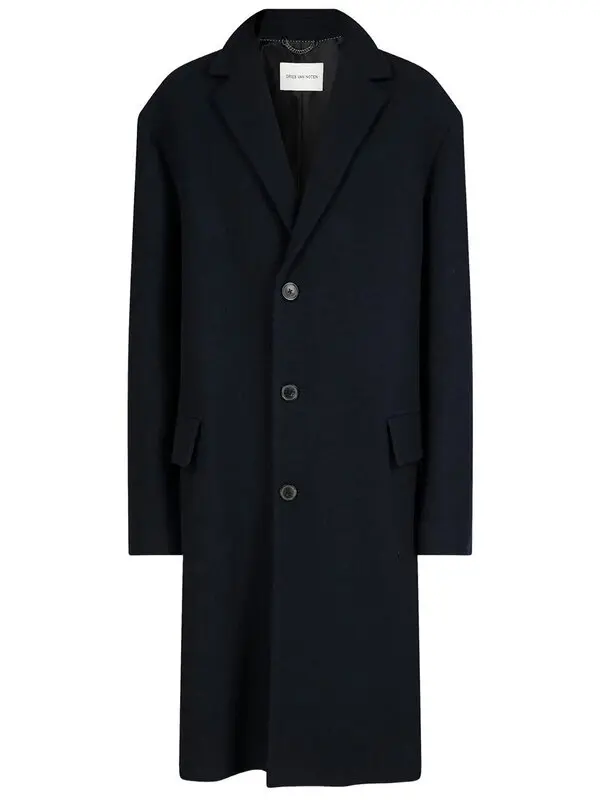 Dries Van Noten Rustic Wool Coat