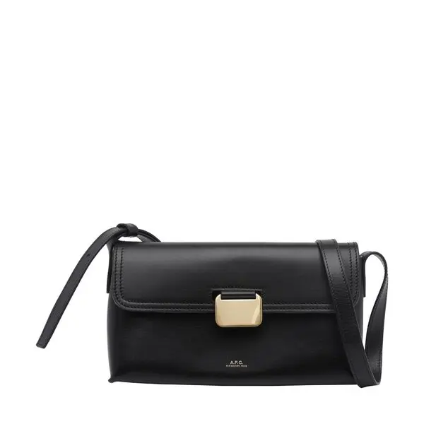 A.p.c. Small Simone Crossbody Bag - Black
