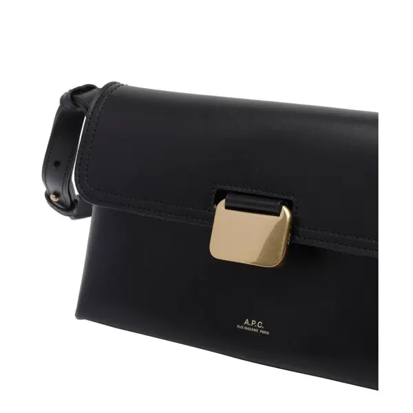 A.p.c. Small Simone Crossbody Bag - Black