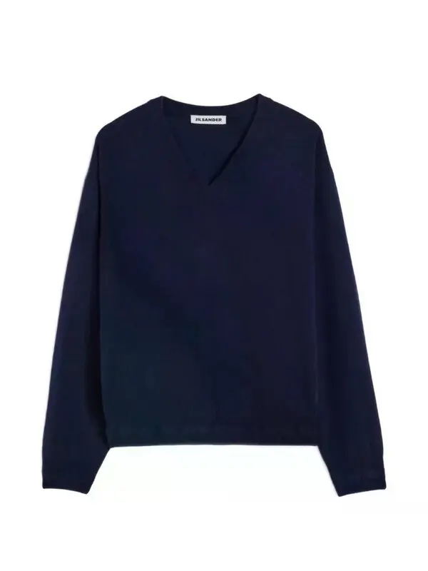 JIL SANDER Cashmere V-neck Sweater