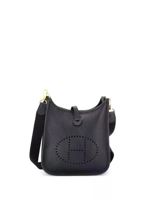 Hermès Evelyne Bag Gen Iii Clemence Tpm Crossbody Bag - Black