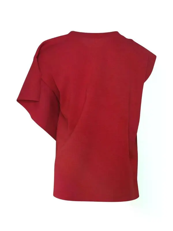 CFCL Ac Milan Asymmetric Draped Top