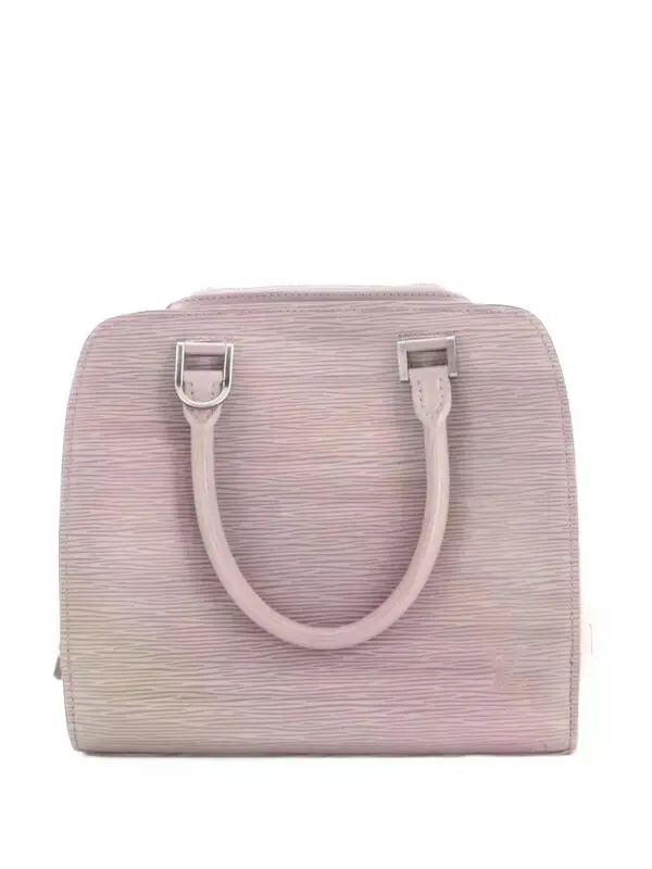 LOUIS VUITTON Pont Neuf Handbag Epi Leather Pm Satchel