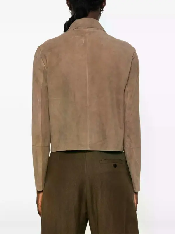 ARMA Emy Suede Jacket - Brown