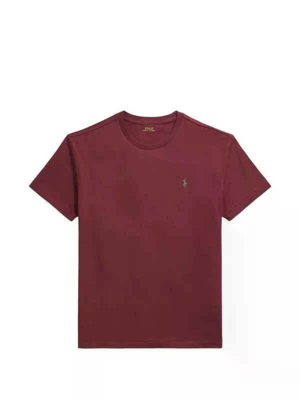 Polo Ralph Lauren Embroidered-logo T-shirt - Red
