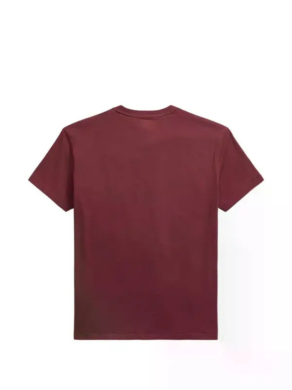 Polo Ralph Lauren Embroidered-logo T-shirt - Red