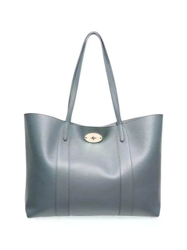Mulberry Bayswater Grained Leather Tote Bag | | Hn - Gris