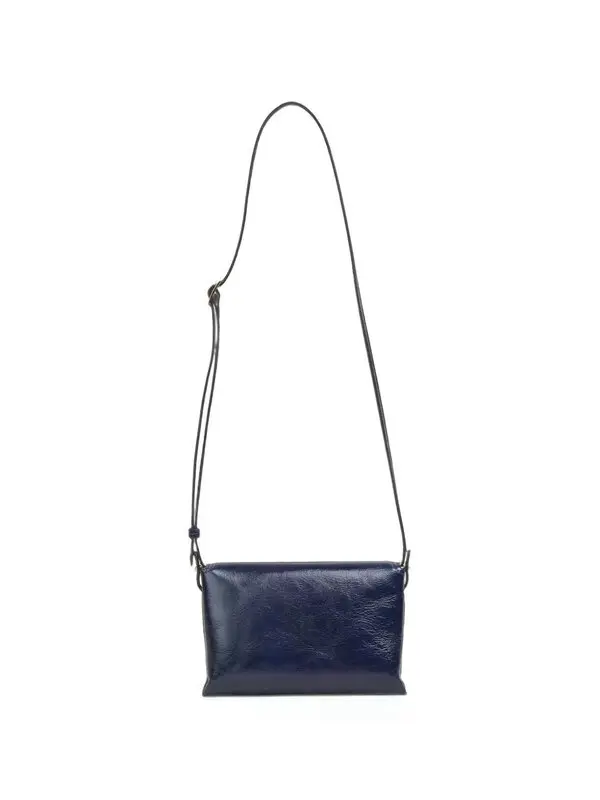 WANDLER Ida Trio Leather Mini Shoulder Bag - Blue
