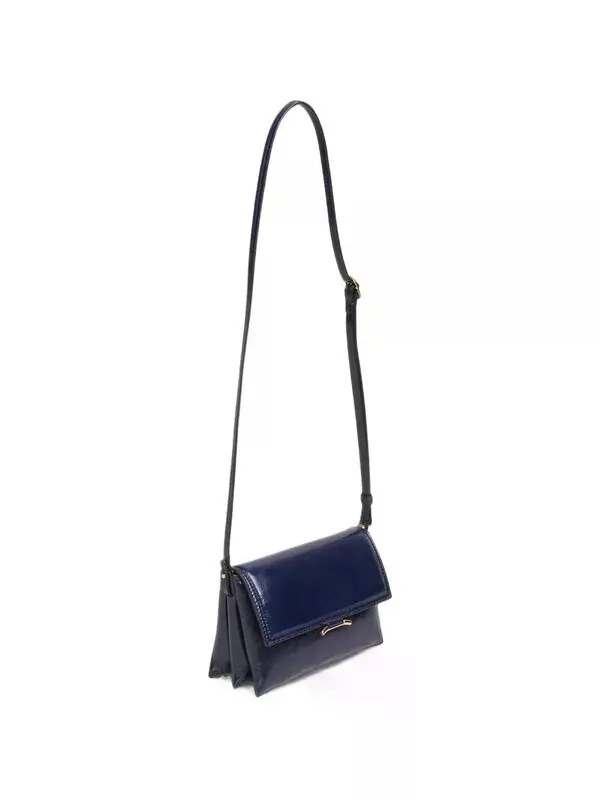 WANDLER Ida Trio Leather Mini Shoulder Bag - Blue