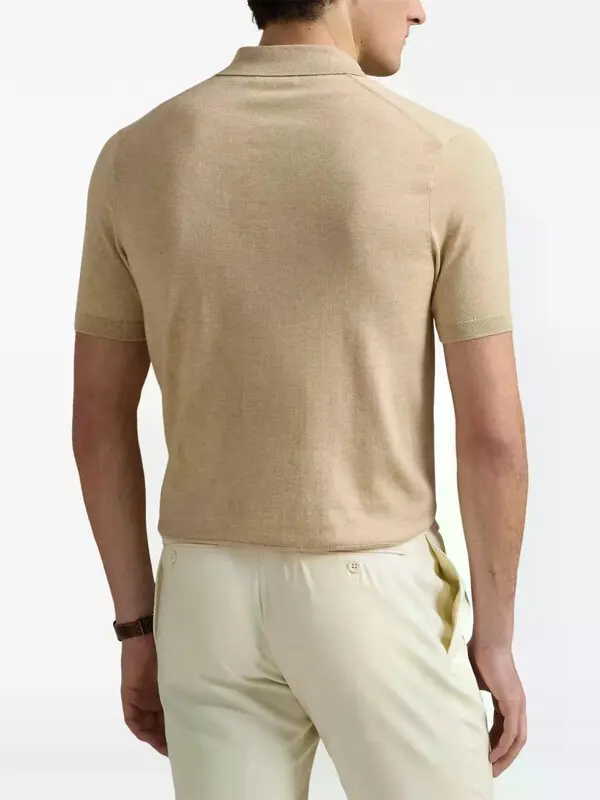 Polo Ralph Lauren Embroidered Logo Polo Sweater - Neutrals