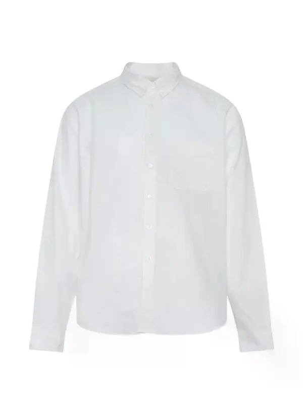 VOWELS Button-down Chest-pocket Shirt