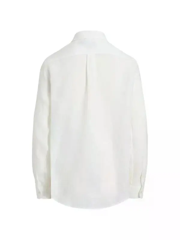 Polo Ralph Lauren Logo-embroidered Linen Shirt