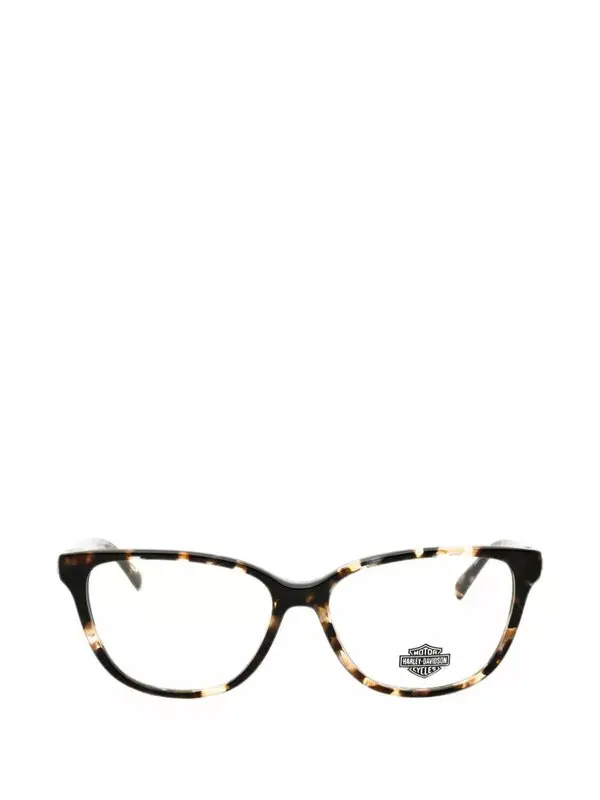 HARLEY-DAVIDSON Tortoiseshell-effect Cat-eye Glasses
