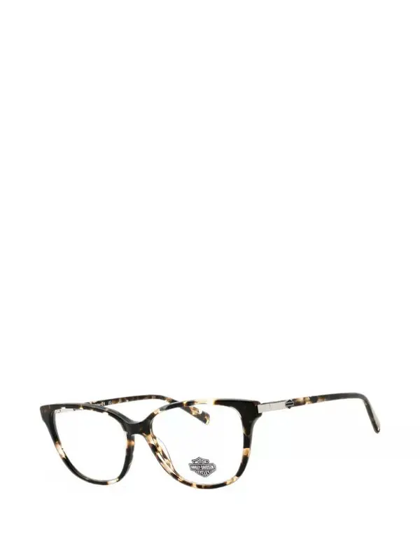 HARLEY-DAVIDSON Tortoiseshell-effect Cat-eye Glasses