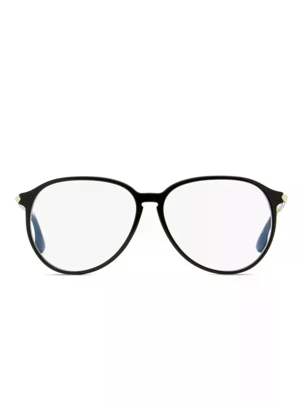 Victoria Beckham Round-frame Glasses - Black
