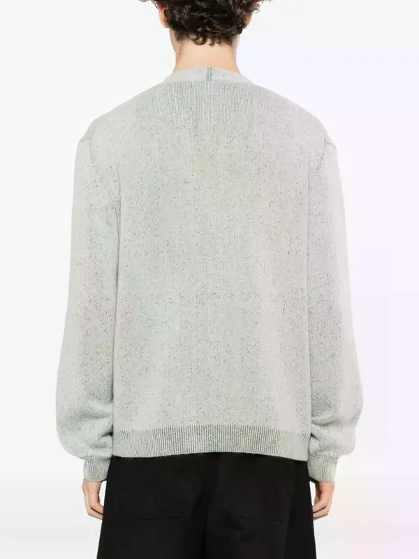 JW Anderson V-neck Melange Cardigan