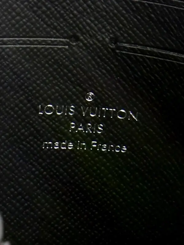 LOUIS VUITTON Soft Trunk Wallet Monogram Eclipse Canvas Clutch Bag