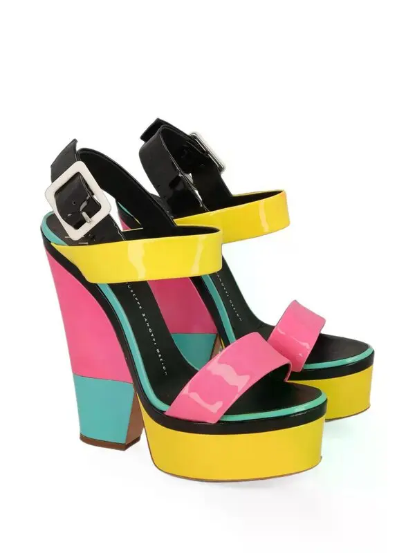GIUSEPPE ZANOTTI Platform Wedge Sandals