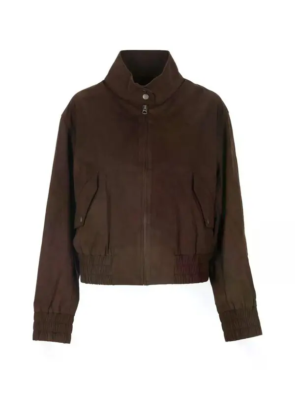Rag & Bone Eliza Elasticated-trim Jacket - Brown
