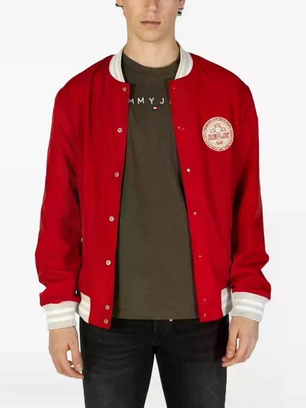 REPLAY Logo-patch Bomber Jacket