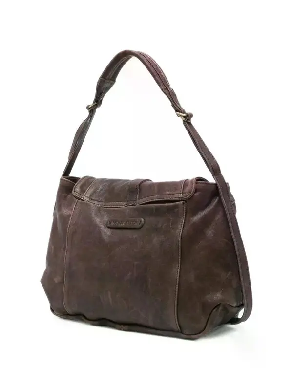 MIALUIS Do Taipan Leather Shoulder Bag - Brown