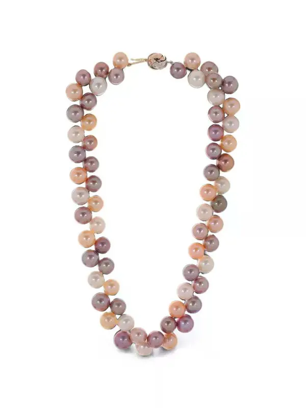 BAGGINS Freshwater Pearl Necklace - Silver