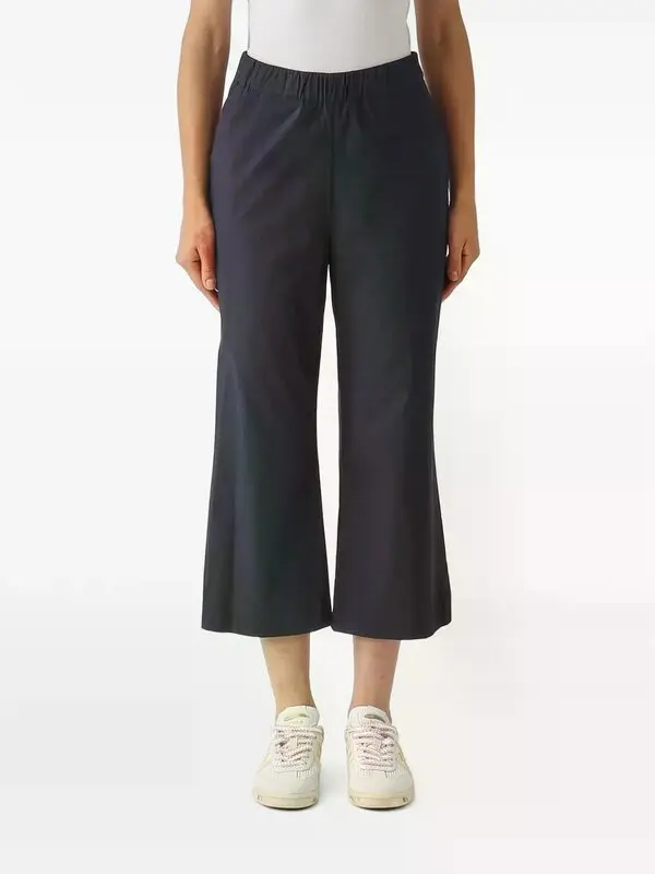 GRAN SASSO Elasticated-waist Cropped Trousers